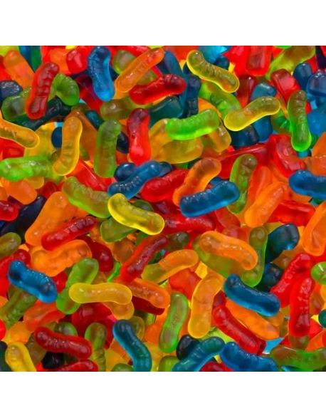 Fini Mini Minhocas com 12 pacotes de 15g cada