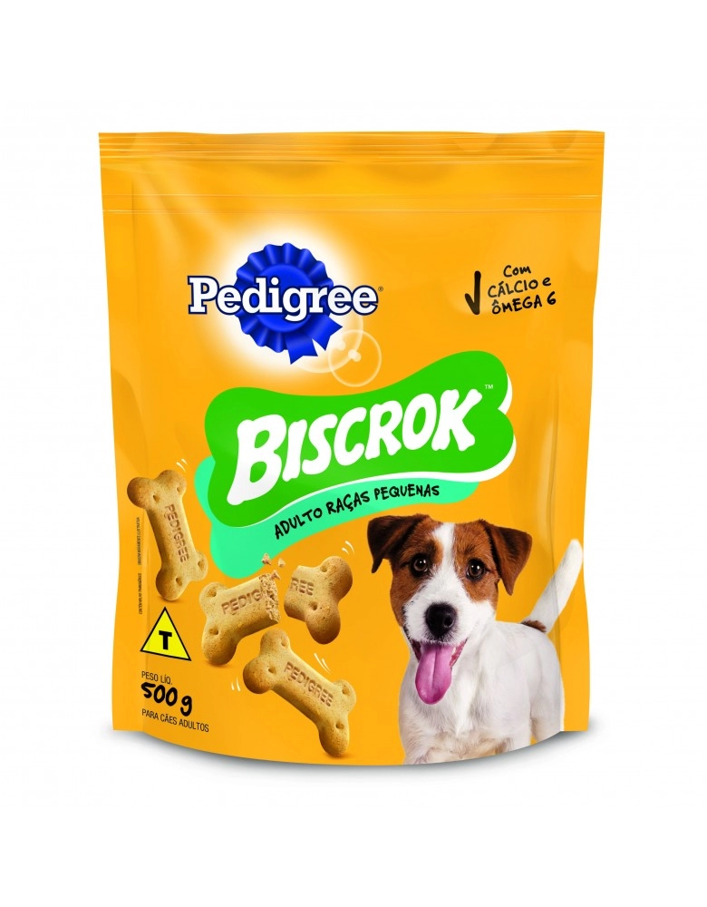 PEDIGREE® BISCROK® Adulto Raças Pequenas 500g